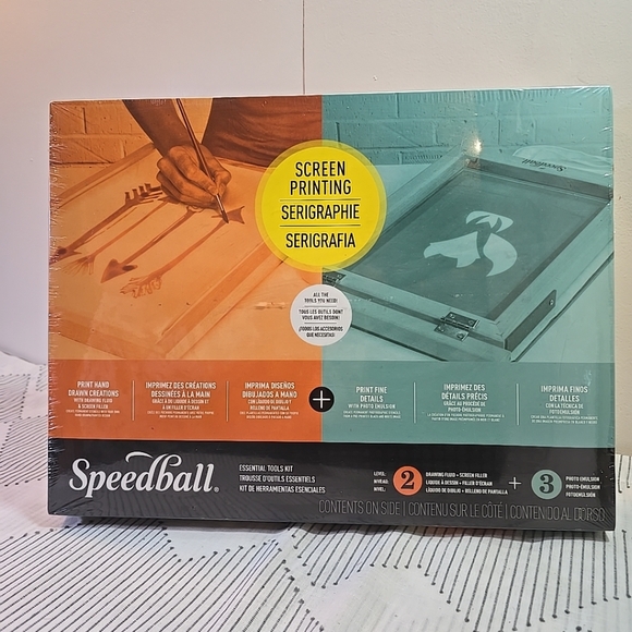 Speedball | Other | Speedball Screen Printing Essential Tools Kit ...